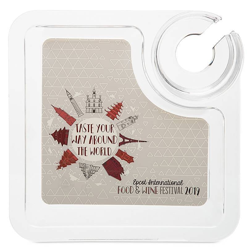 Disney Parks Appetizer Plate Epcot Food and Wine 2019 - Walmart.com