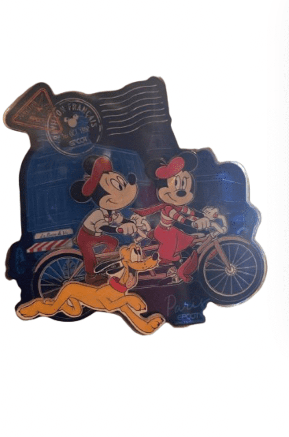 Disney Parks Epcot France Paris Mickey Minnie Pluto Magnet New ...