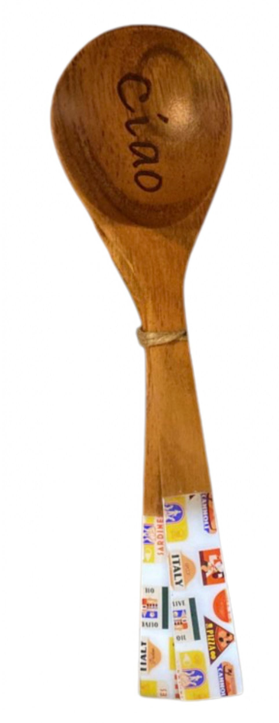 Disney Parks Epcot Italy Ciao Kitchen Wooden Spoon Set of 2 New With Tag - Walmart.com