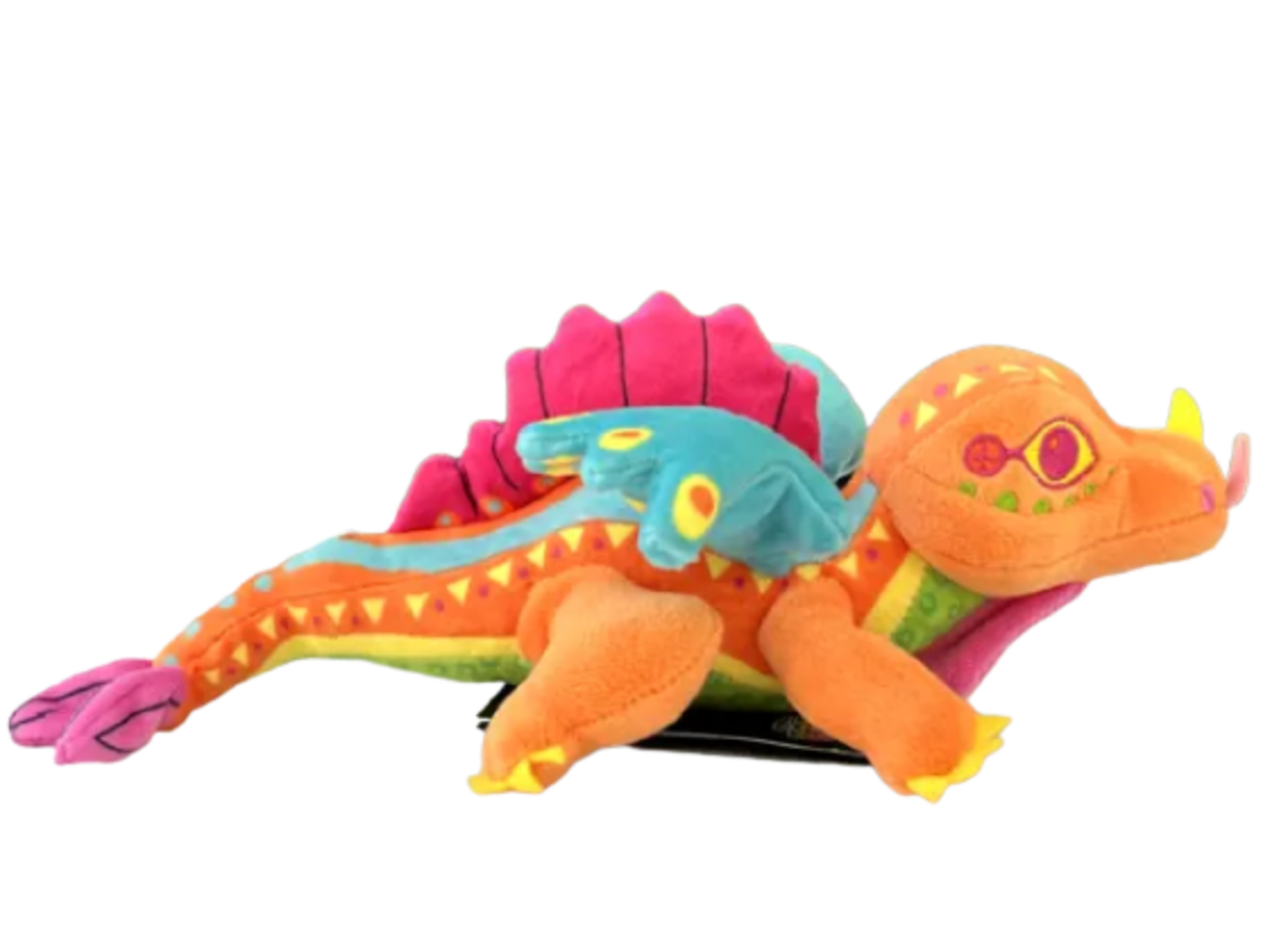 Disney Parks Epcot Mexico Alebrijes Dragon Magnetic Shoulder Plush New ...