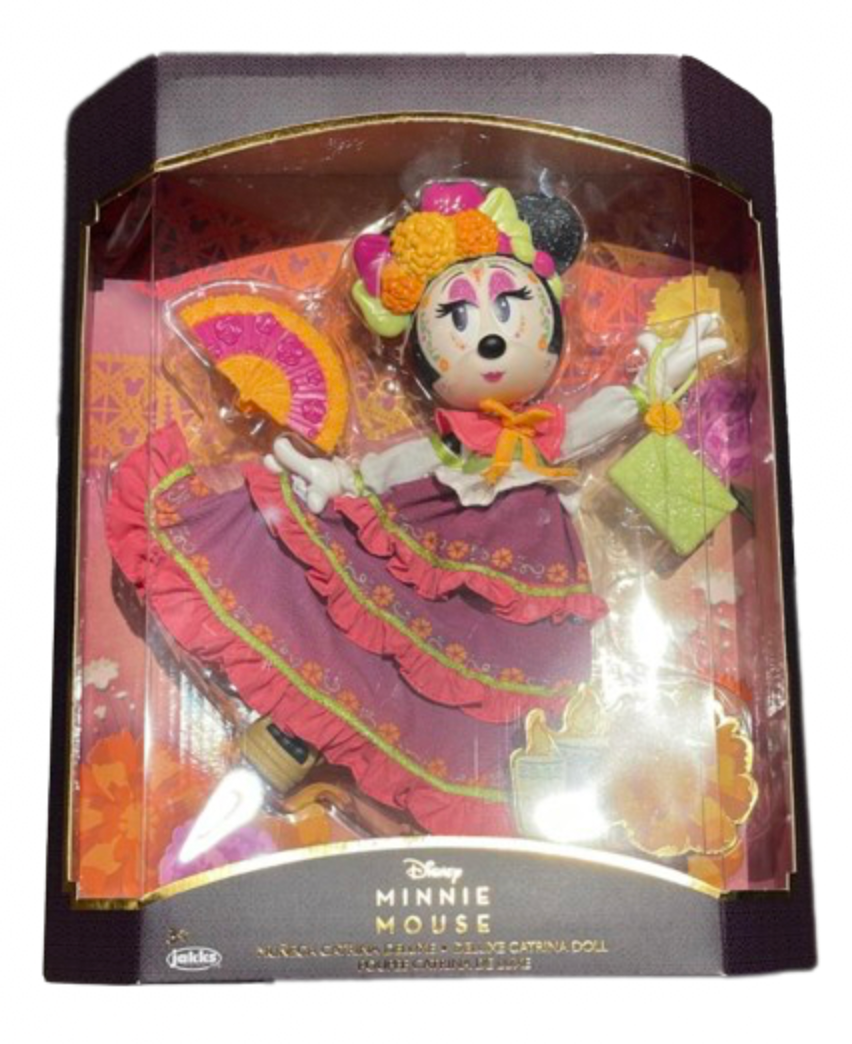 Disney Parks Epcot Mexico Minnie Mouse Deluxe Catrina Doll - Walmart.com