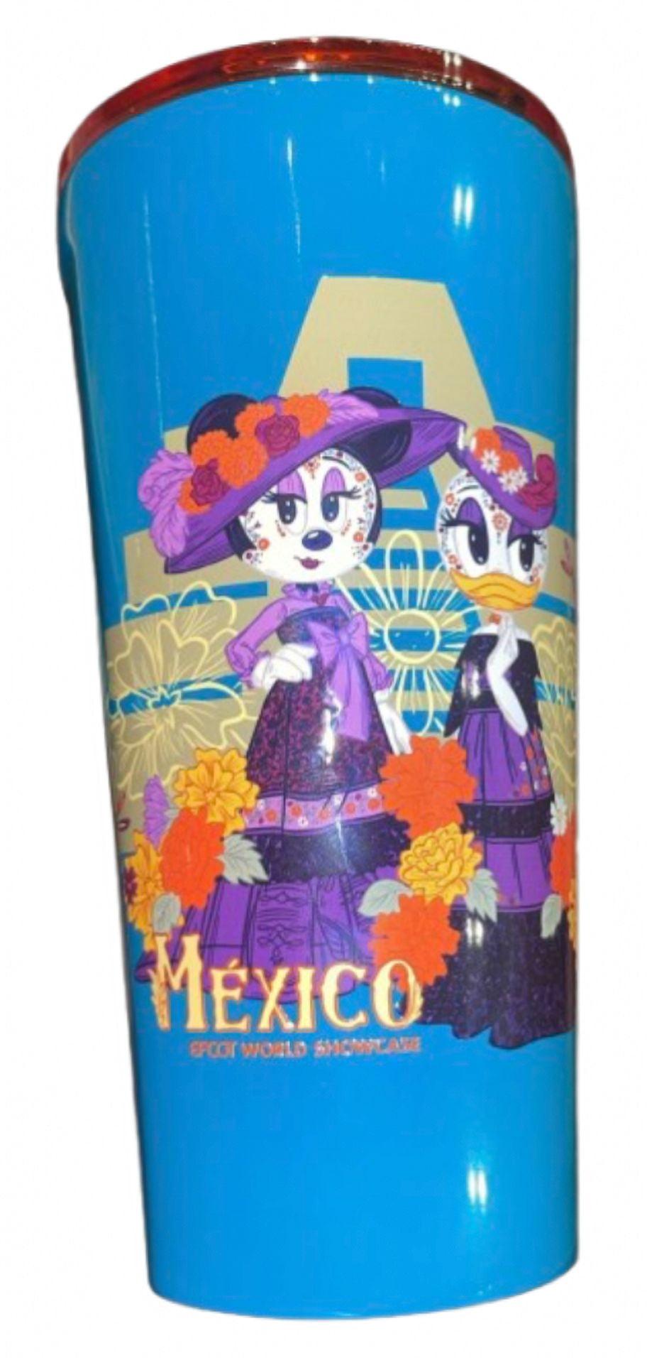 Disney Parks Epcot Mexico Minnie Mouse and Daisy Corkcicle Tumbler New ...
