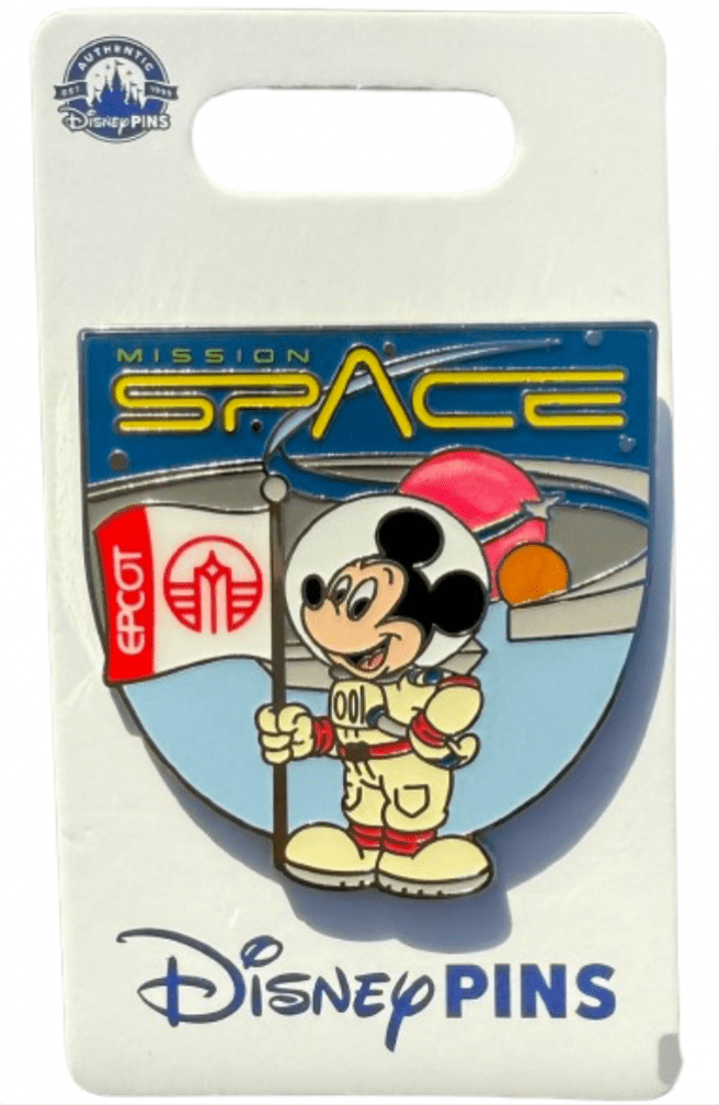 Disney Parks Epcot Mickey Mission Space Pin New with Card - Walmart.com