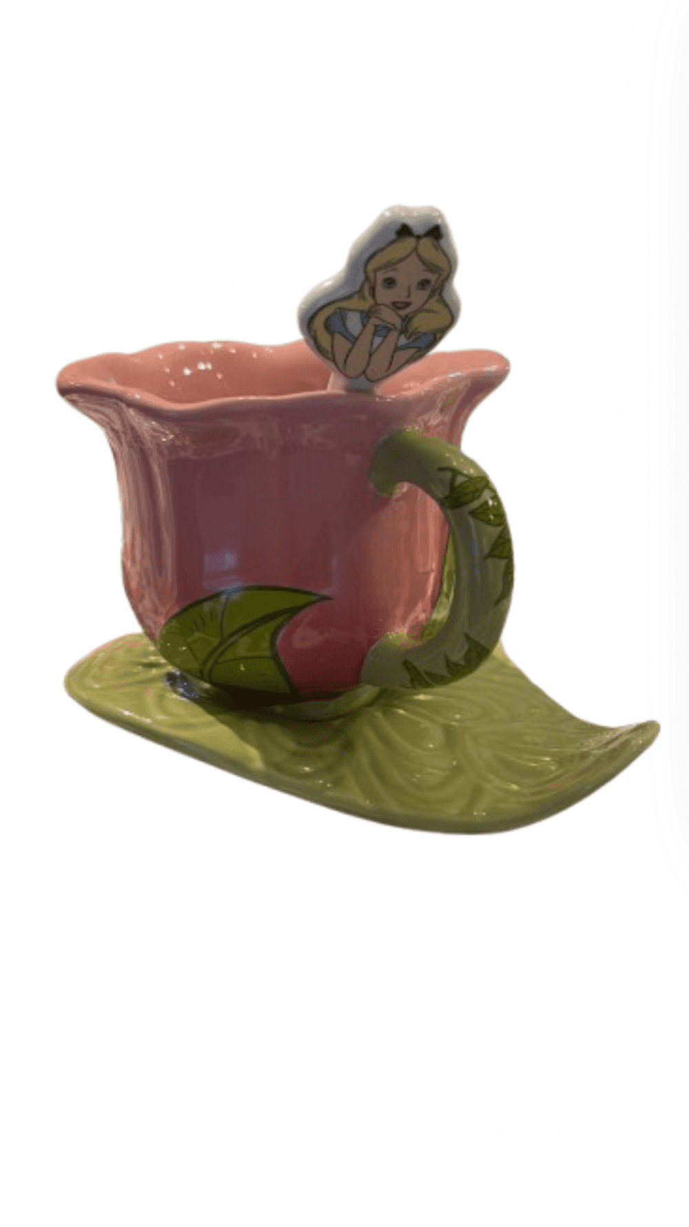 Disney Parks Epcot UK Alice Ashley Eckstein Tea Cup Saucer and Spoon ...