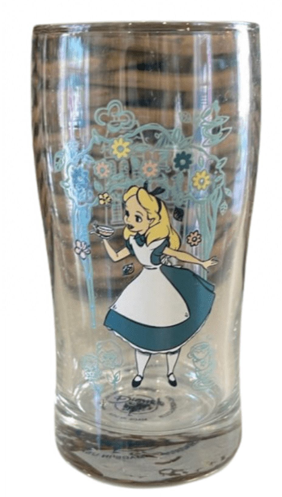 Disney Parks Epcot UK World Showcase Alice in Wonderland Glass New with ...