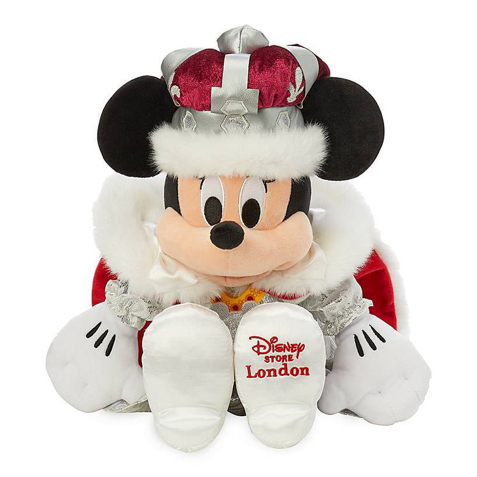 Disney Parks Epcot United Kingdom Queen Minnie Mouse Plush New with Tag ...