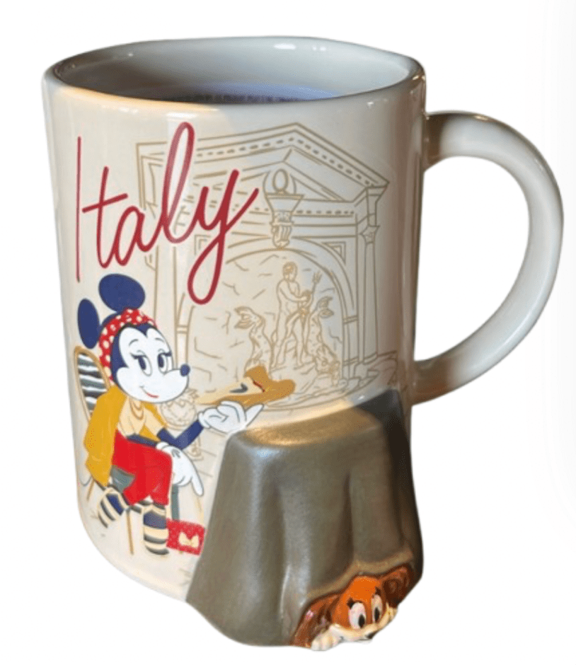Disney Parks Epcot World Italy Minnie Mouse Coffee Mug New With Tag ...
