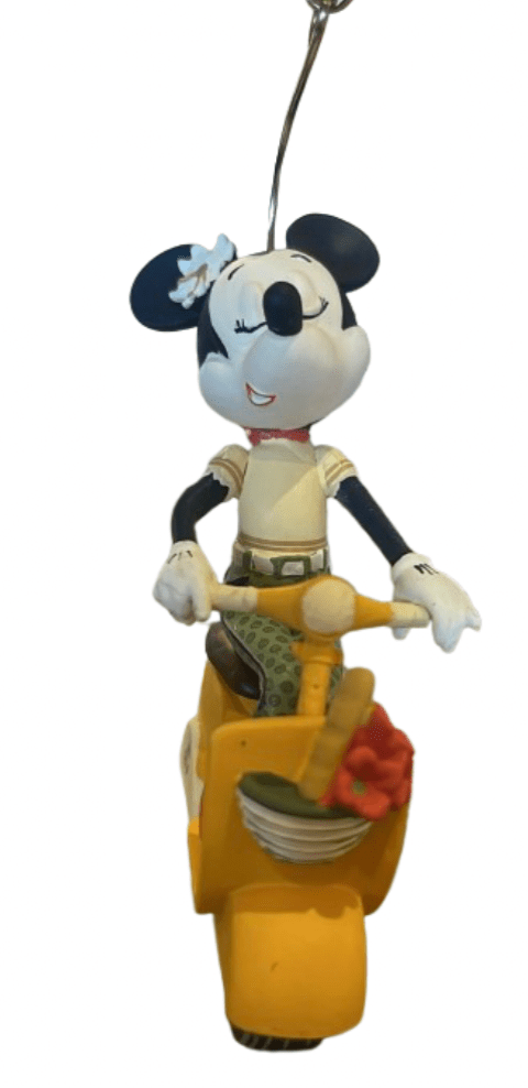 Disney Parks Epcot World Italy Minnie Mouse Vespa Christmas Ornament ...