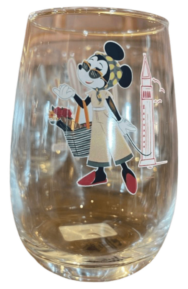 Disney Parks Epcot World Italy Minnie Mouse Wine Glass New With Tag ...