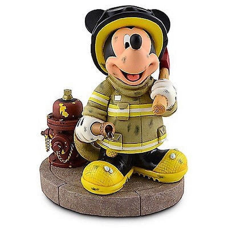 Disney Parks Exclusive Fireman Firefighter Mickey Mouse Figure Statue ...