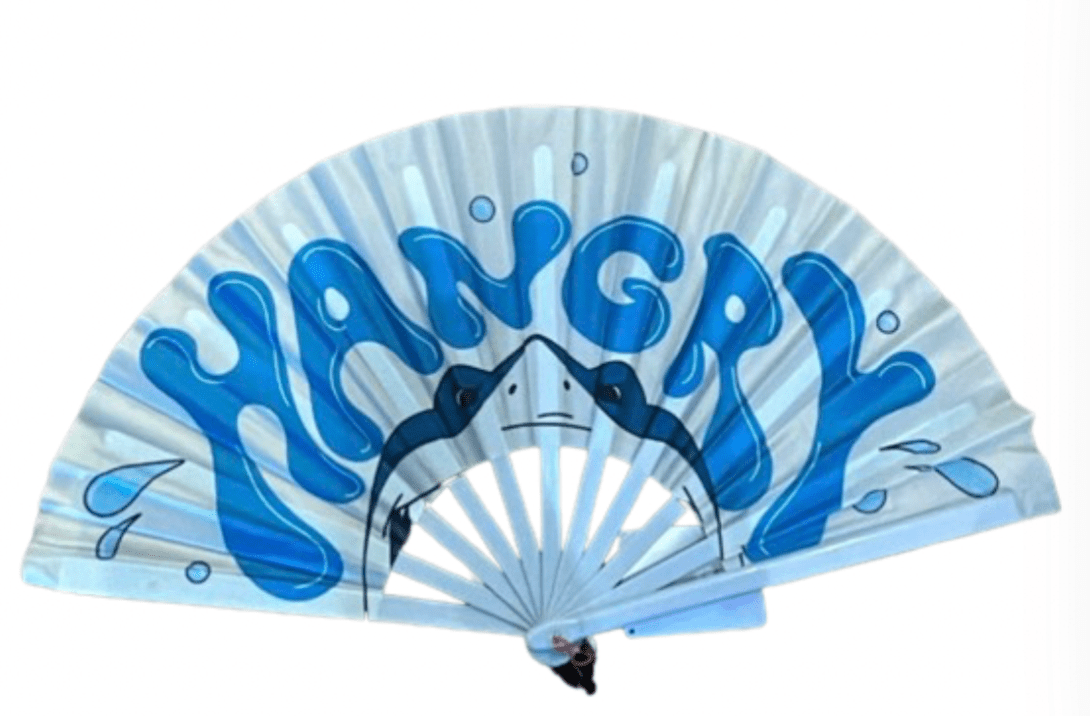 Disney Parks Finding Nemo Hangry Hand Fan with Nemo Charm 25" New With ...