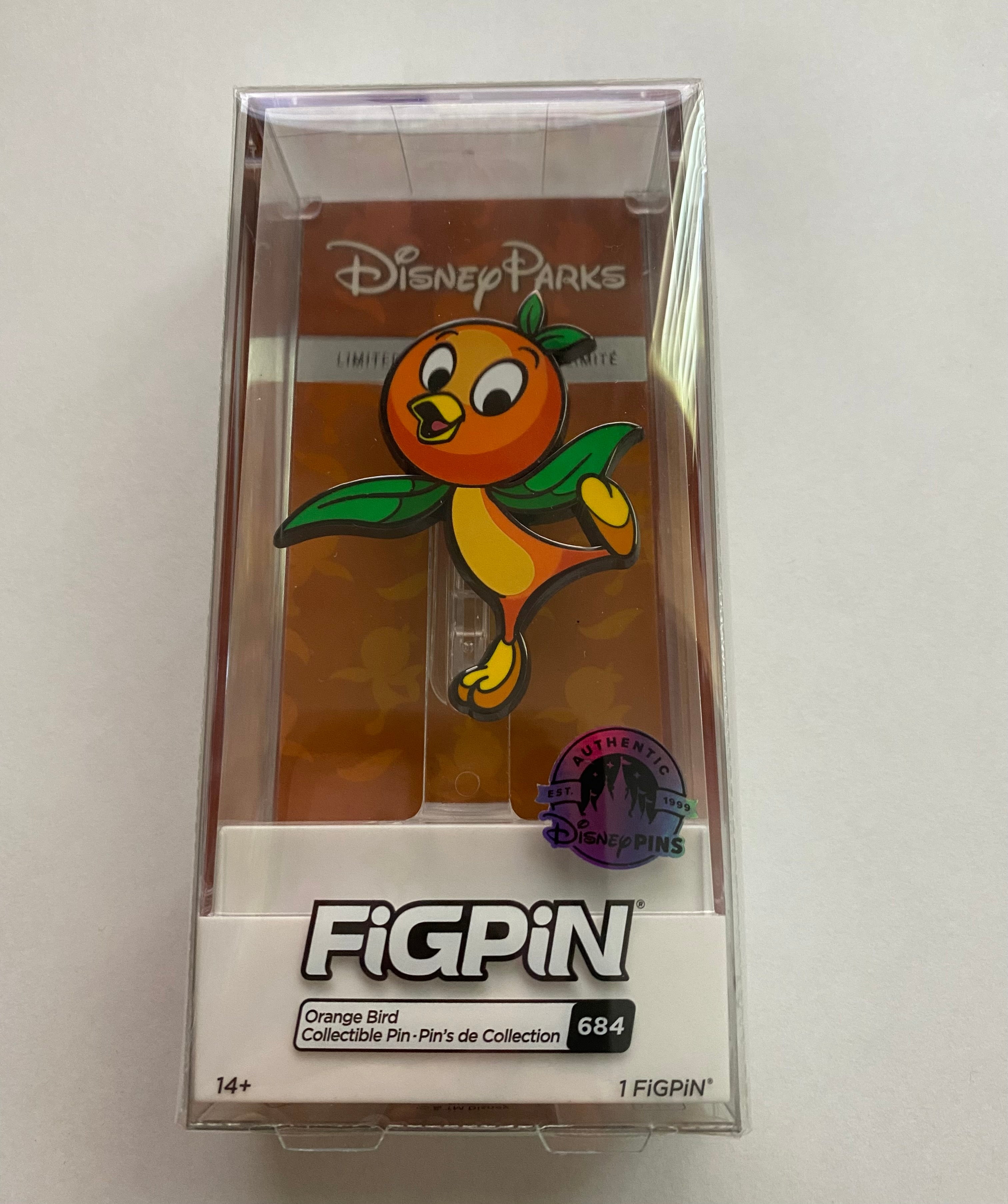 Disney Parks Florida Orange Bird FiGPiN Limited Pin New with Box ...