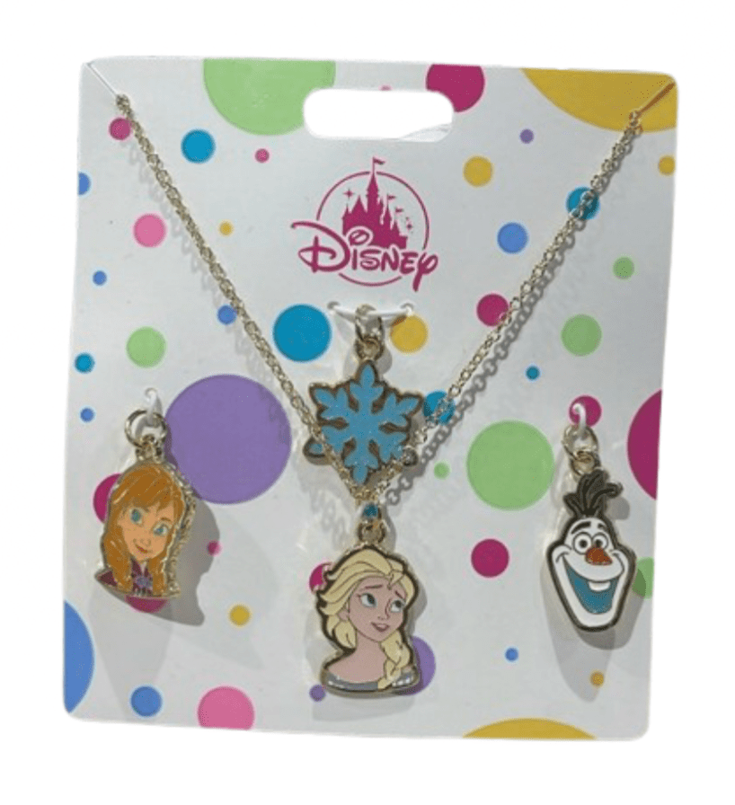 Disney Parks Frozen Elsa Anna Olaf Mixing Charms Necklace New With Tag ...