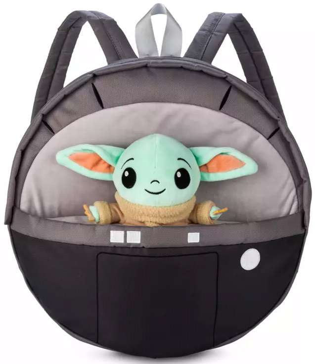 Star Wars The Mandalorian Grogu Plush Backpack - Walmart.com