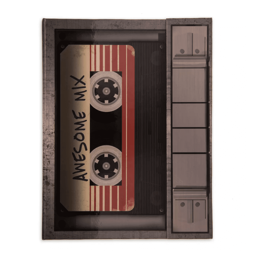 Disney Parks Guardians of the Galaxy Awesome Mix Cassette Journal ...