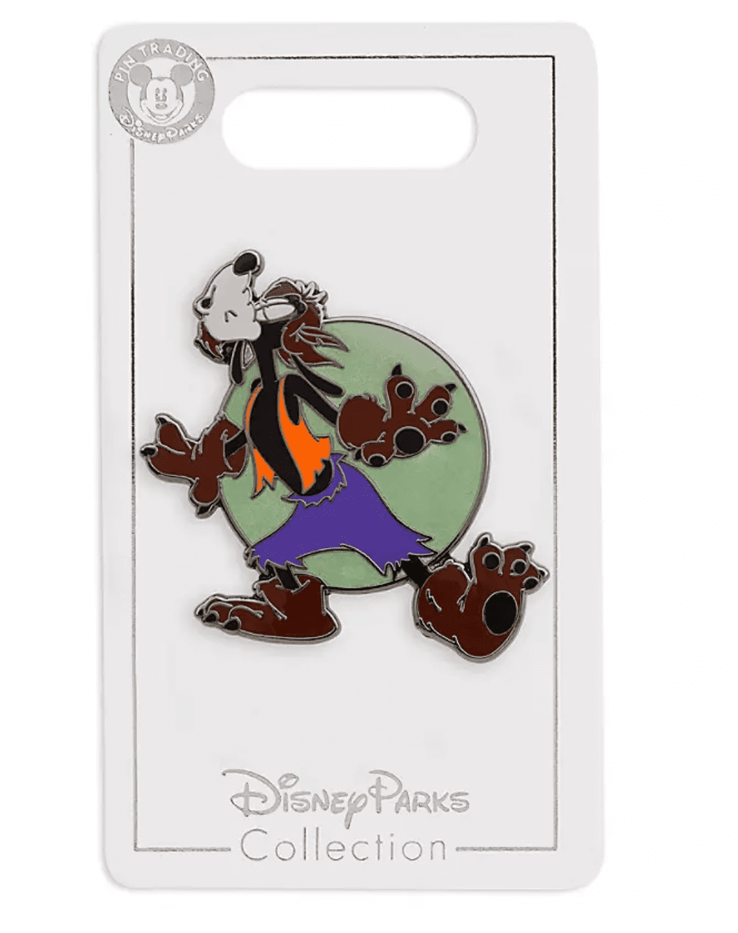 Disney Parks Happy Halloween Werewolf Goofy Pin New with Card - Walmart.com
