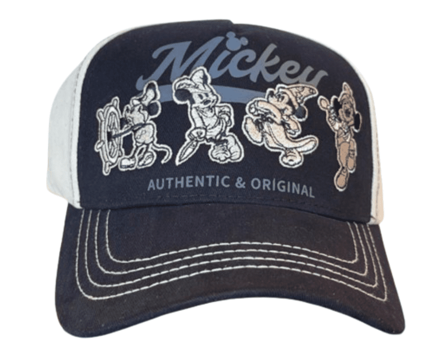 Disney Parks Hat Baseball Cap Mickey Mouse Logo Black Authentic ...