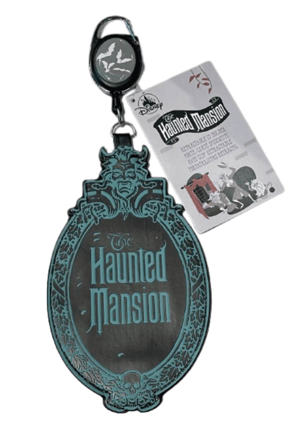 Disney Parks Haunted Mansion Retractable ID Holder New with Tag ...