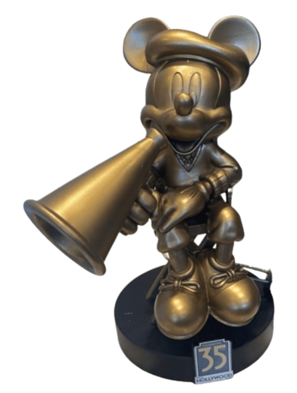 Disney Parks Hollywood Studios 35th Mickey Mouse Award Figurine New ...