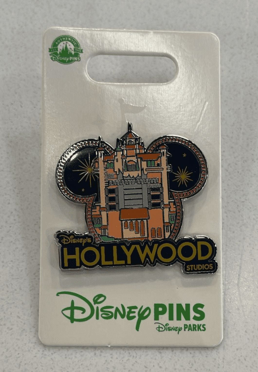 Disney Parks Hollywood Studios Mickey Mouse Ears Icon Pin New with Card ...