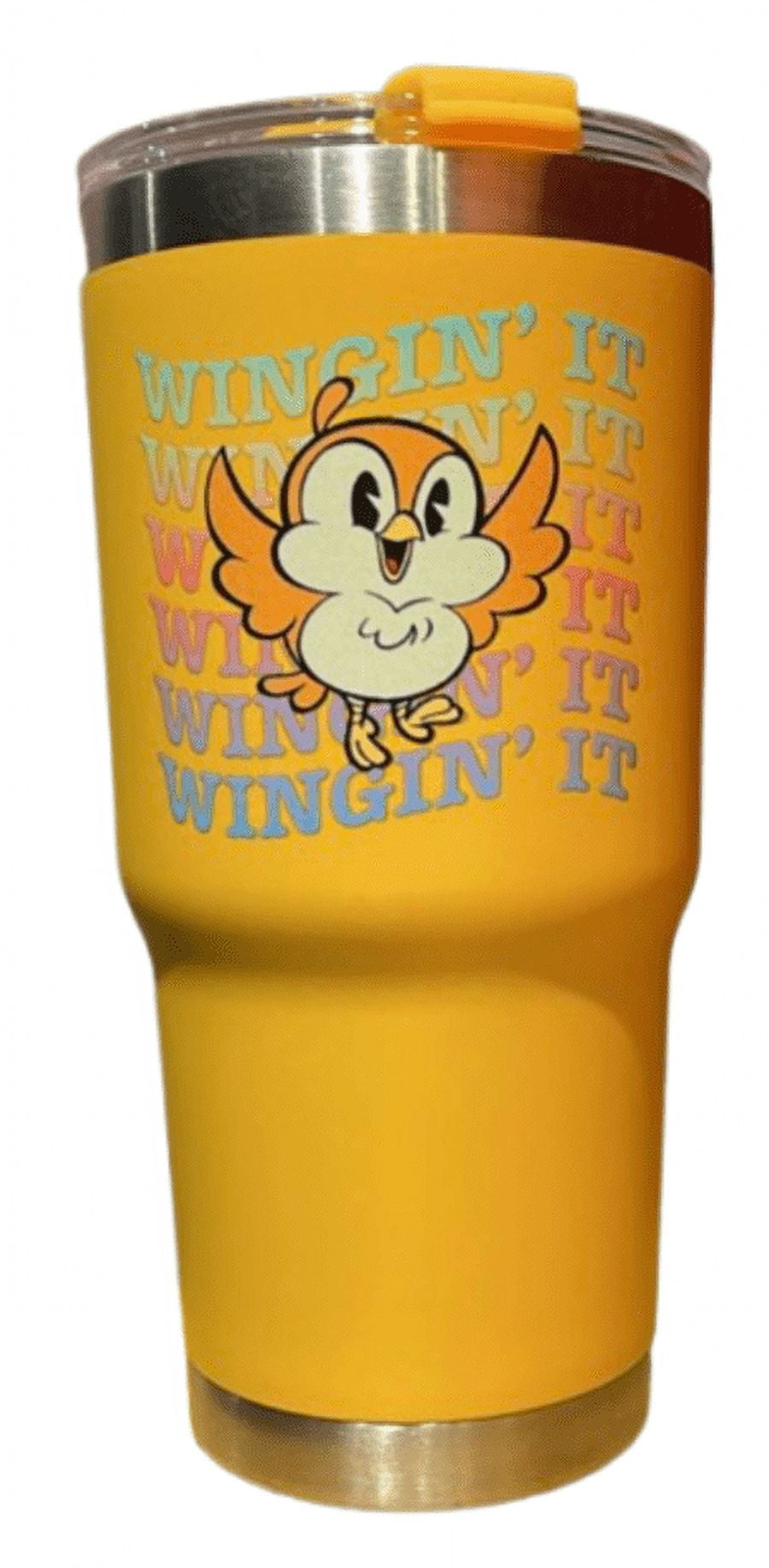 Disney Parks Hollywood Studios Orange Bird Wingin' it Travel Tumbler ...