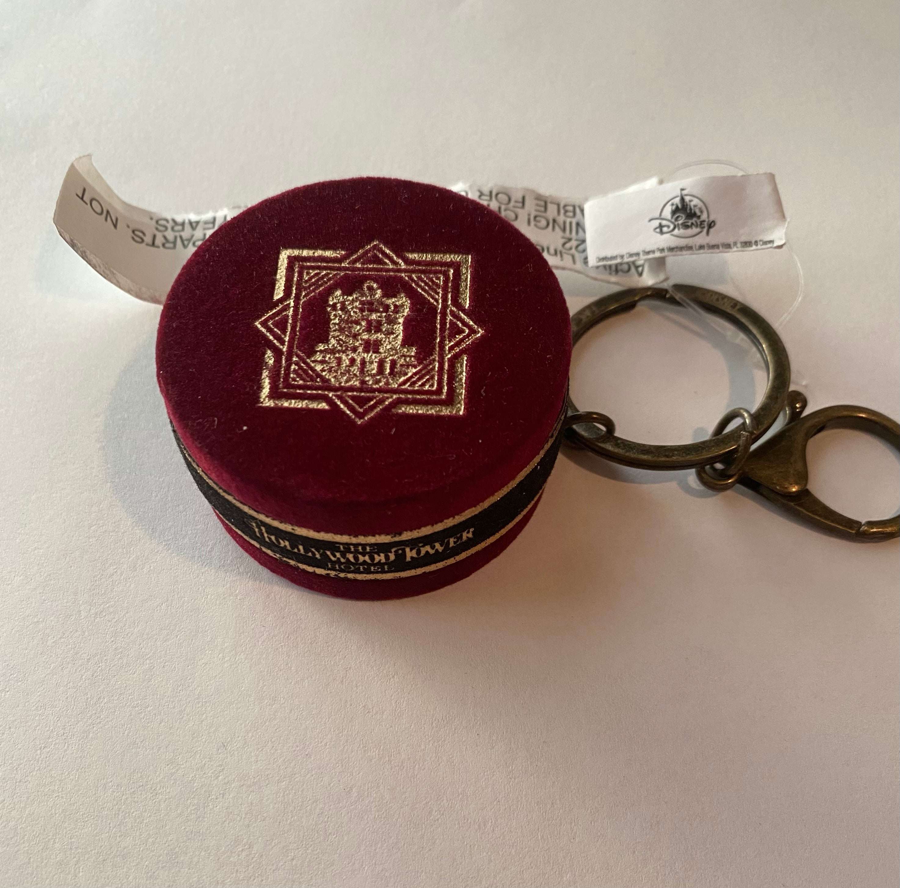 Disney Parks Hollywood Tower Hotel Bellhop Hat Keychain New with Tag ...