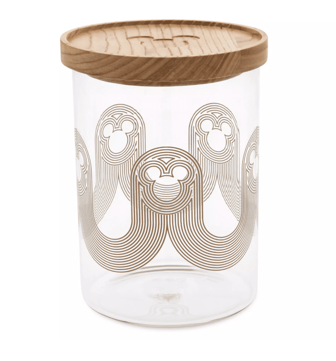 Disney Parks Home Collection Mickey Icon Mickey Icon Glass Canister New ...