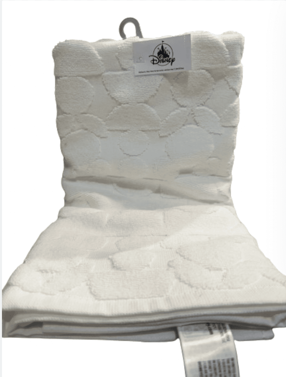 Disney Parks Homestead Collection Mickey Icon White Towel New with Tag ...