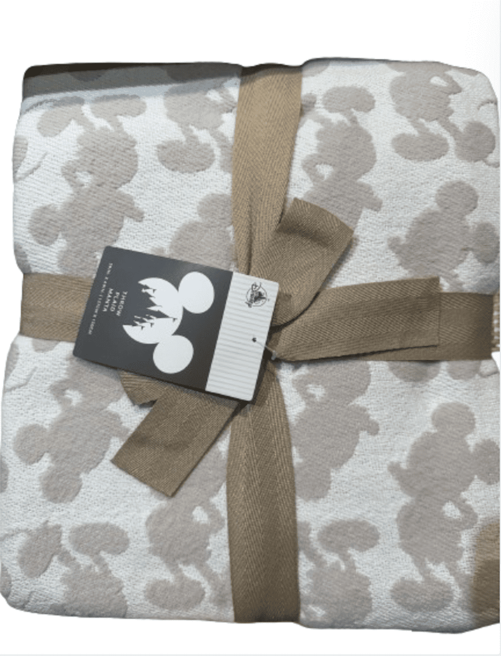 Disney Parks Homestead Collection Mickey Silhouette Throw Blanket New ...