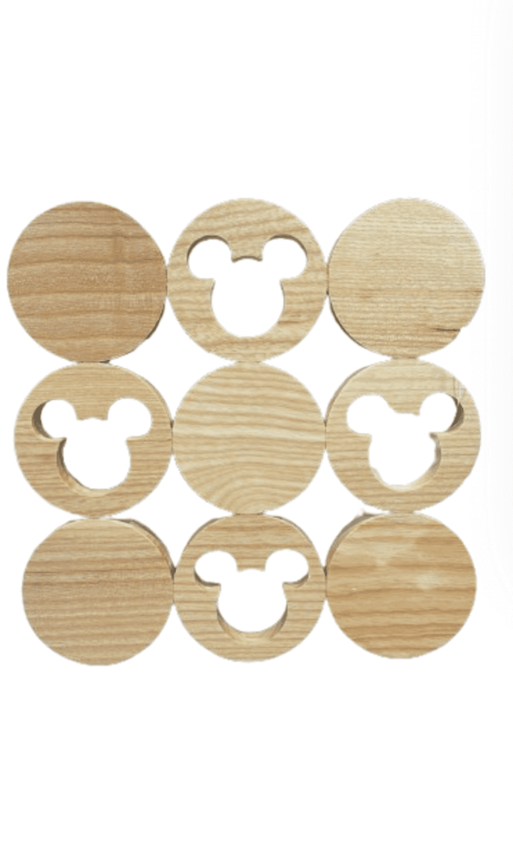 Disney Parks Homestead Collection Wood Mickey Icon Trivet New with Tag ...