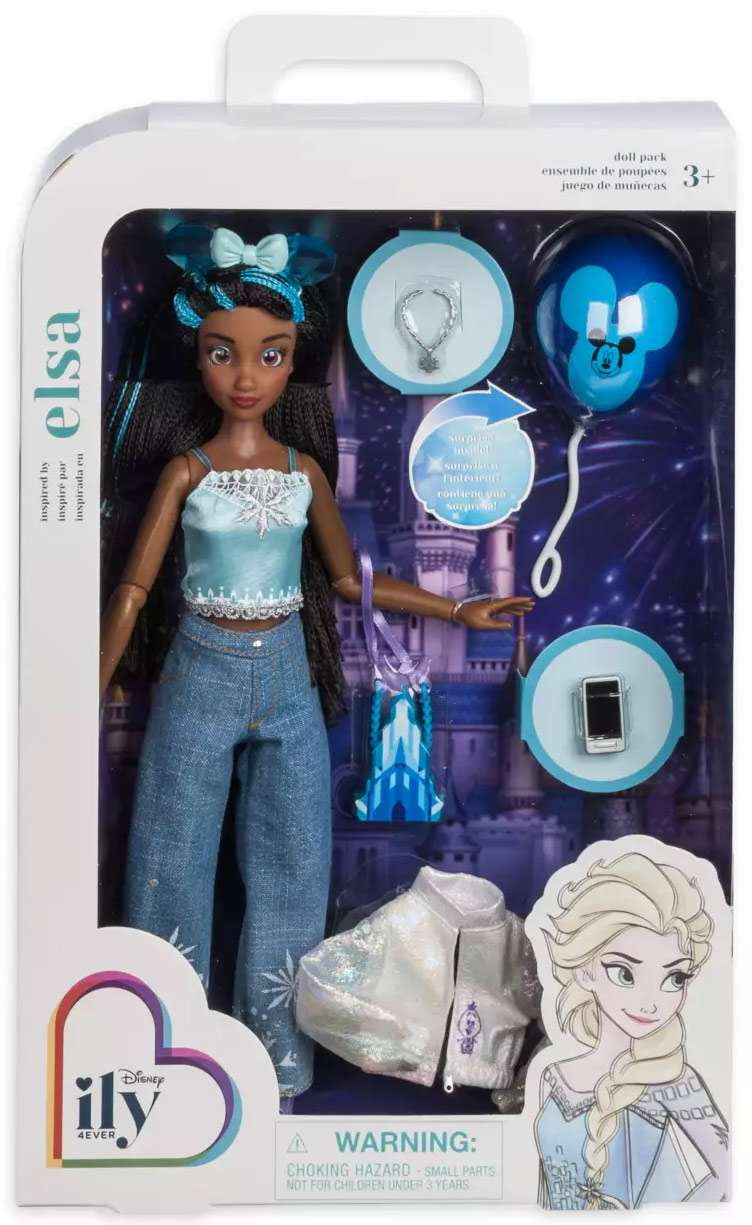 Disney ily 4EVER Inspired by Elsa Kids Doll, Blue, 11" - Walmart.com