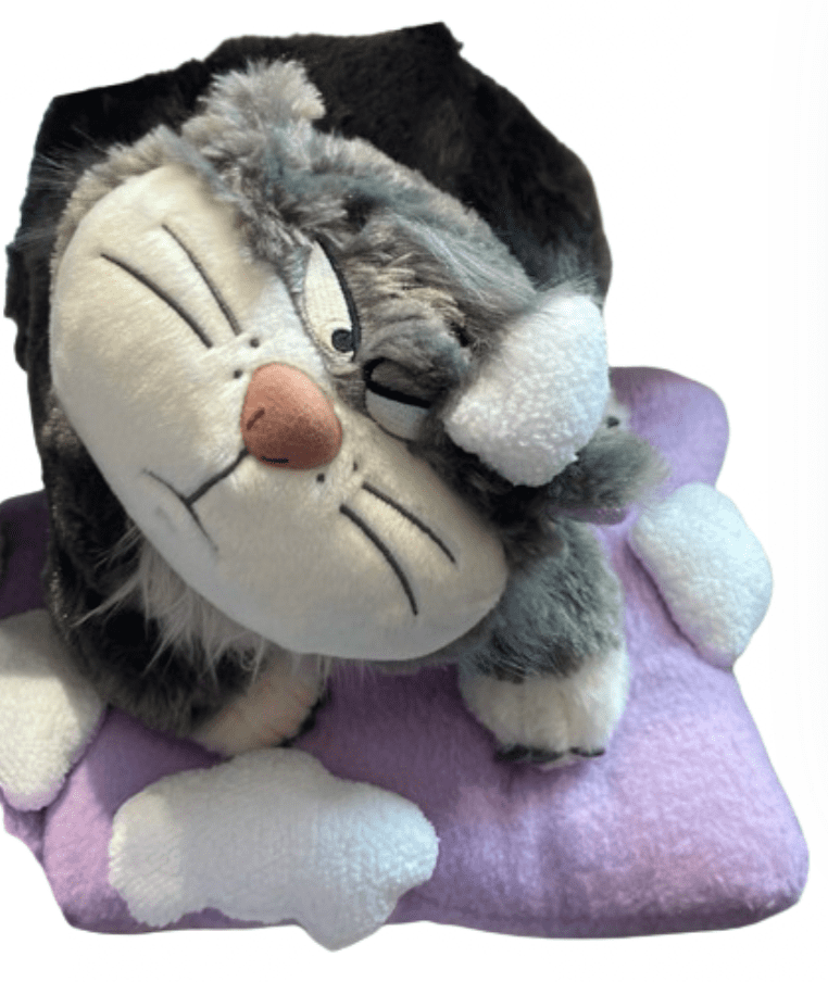 Disney Parks Japan Lucifer Medium Plush Pillow Cinderella Soft Toy New ...