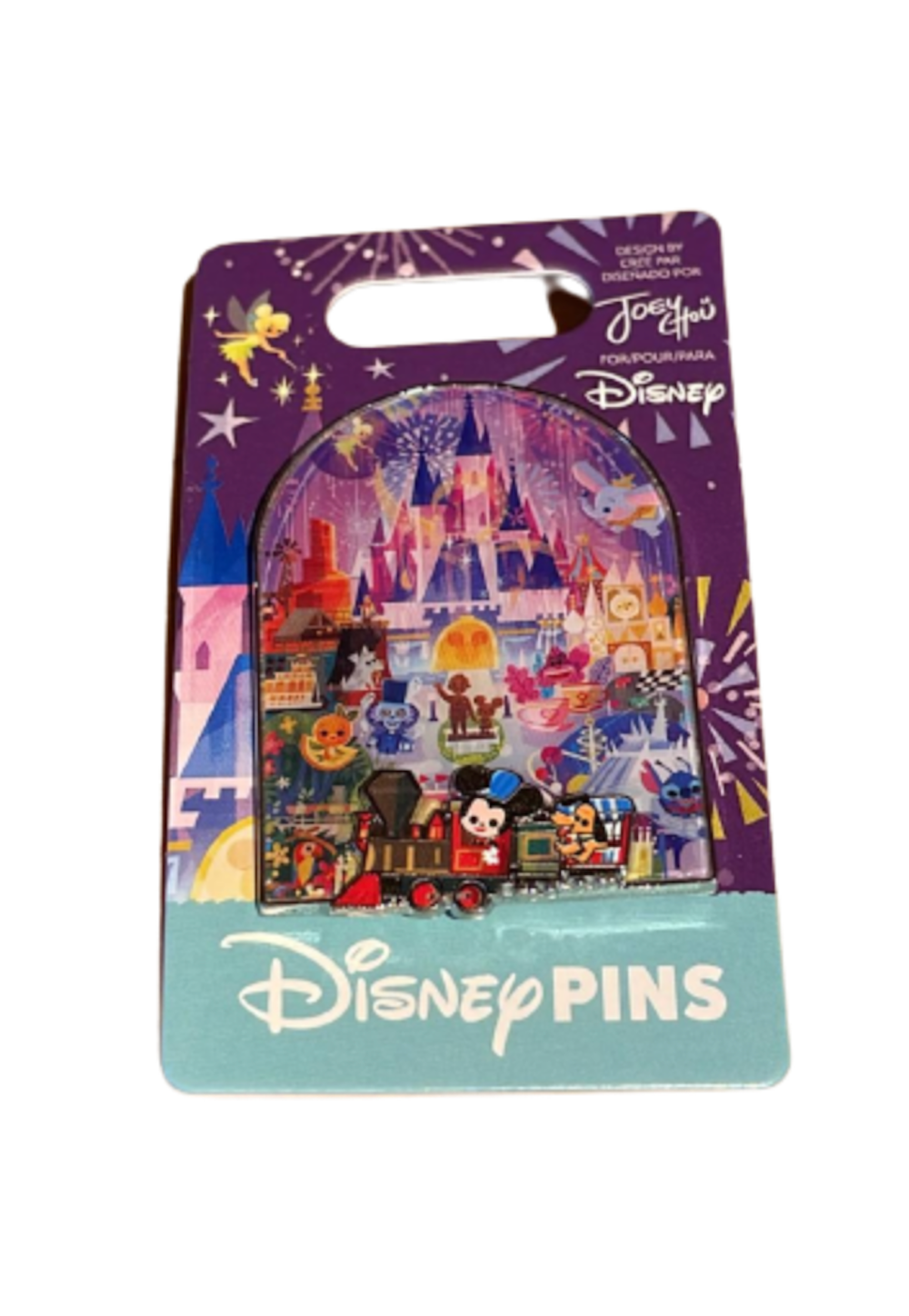 Disney Parks Joey Chou Cinderella Castle Magic Kingdom Pin New with ...