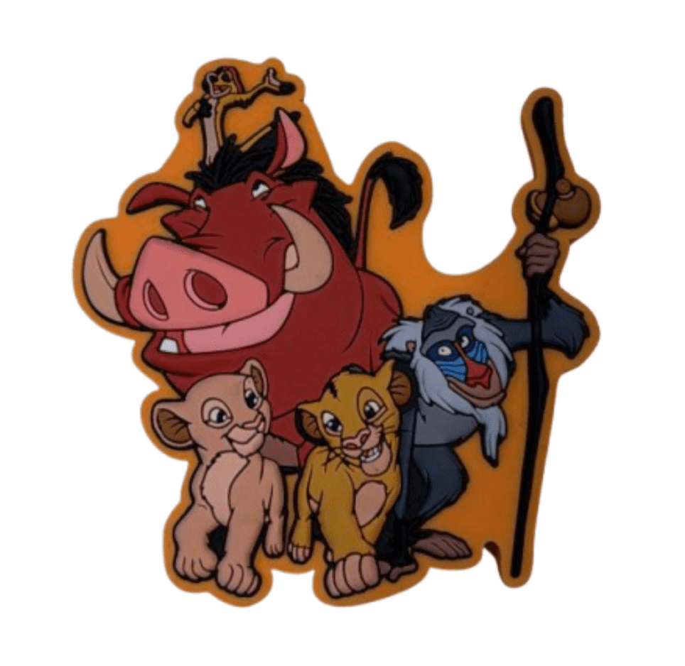 Disney Parks Lion King Cast Simba Pumba Magnet New With Tag - Walmart.com