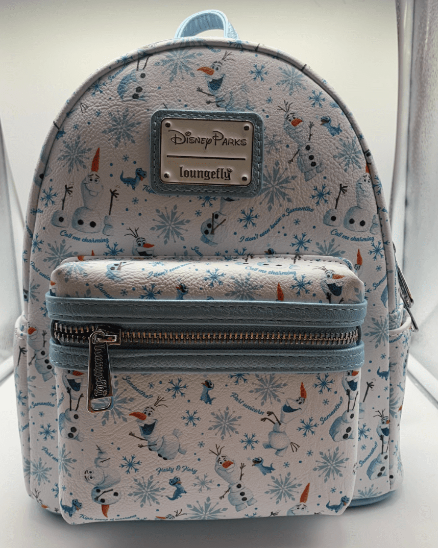 Disney Parks Loungefly Frozen Olaf Salamander Mini Backpack New with ...
