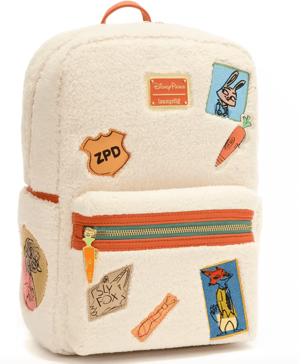 Disney Parks Loungefly Zootropolis Backpack with Embroidered Artwork ...
