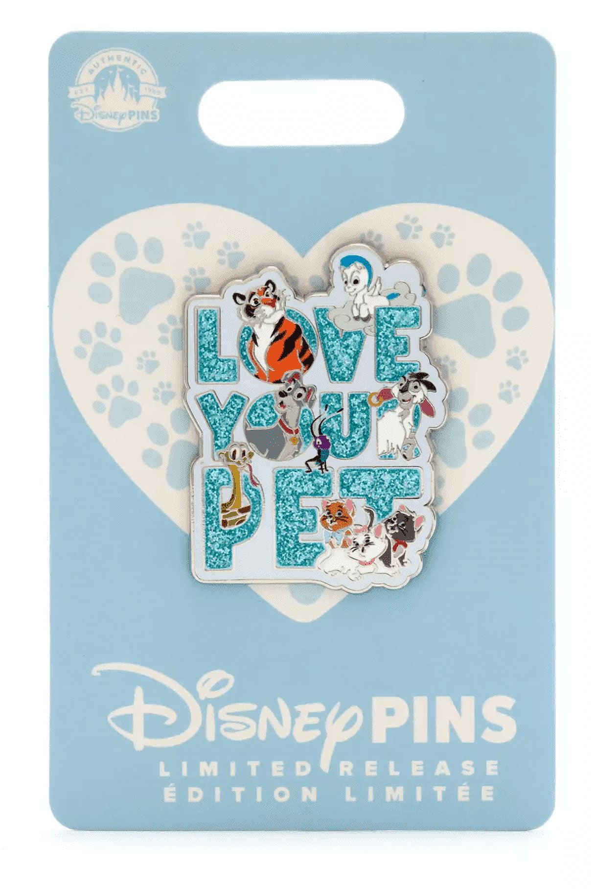 Disney Parks Love Your Pet Limited Edition Pin New With Card - Walmart.com