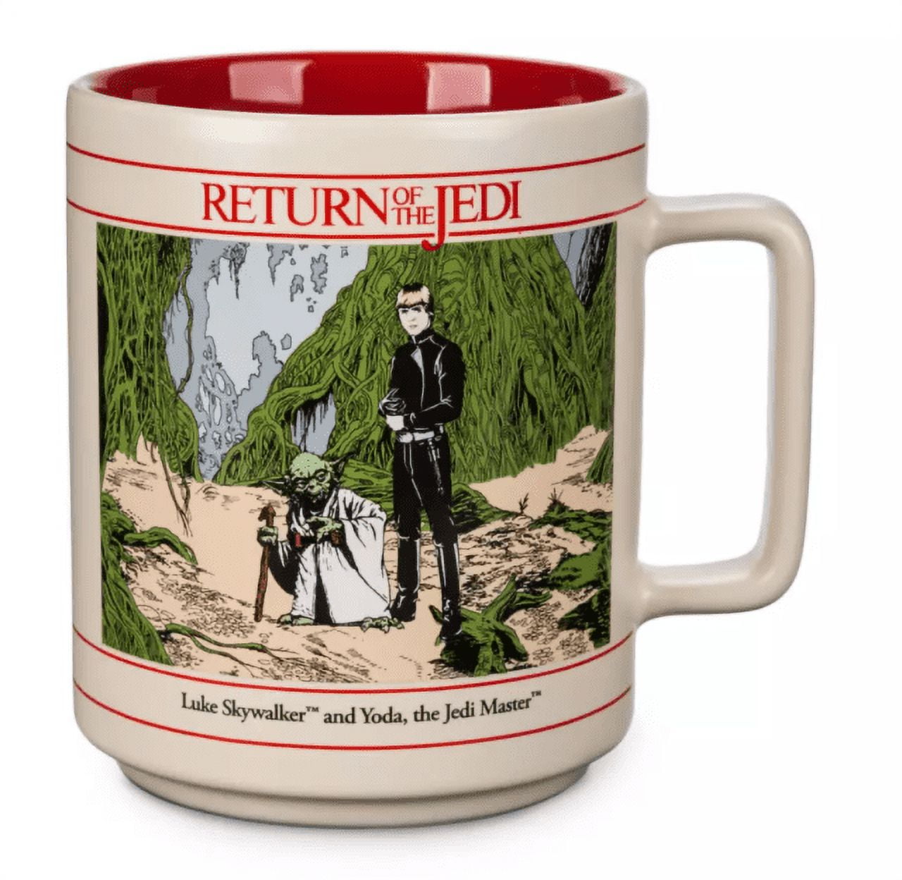 Disney Parks Luke Skywalker Yoda Star Wars Return of Jedi 40th Mug New ...