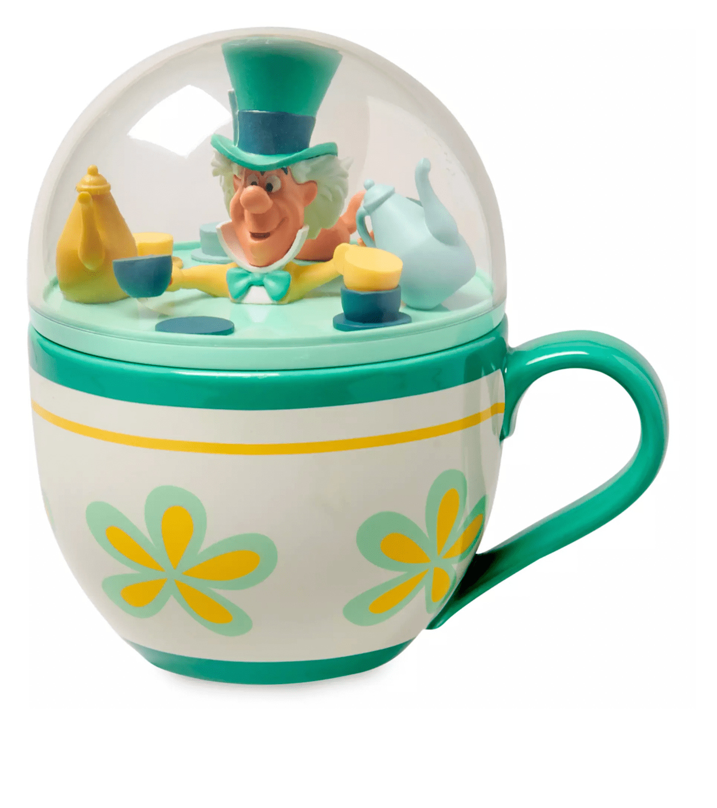 Disney Parks Alice in Wonderland Mad Tea Party Teacup with Dome Lid ...