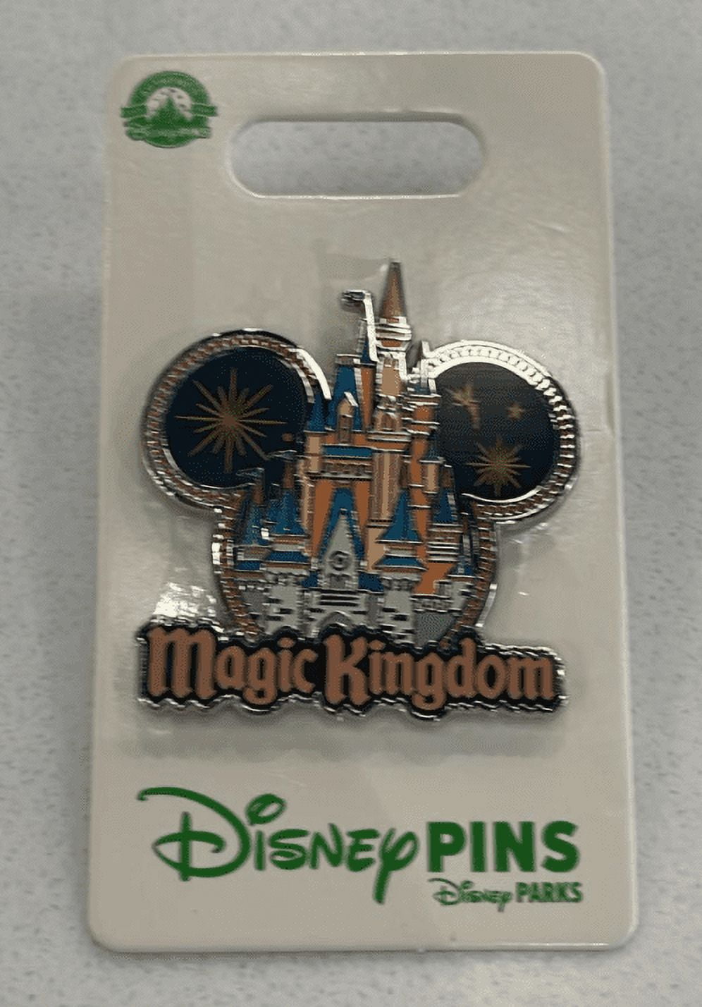 Disney Parks Magic Kingdom Mickey Mouse Ears Icon Pin New with Card ...