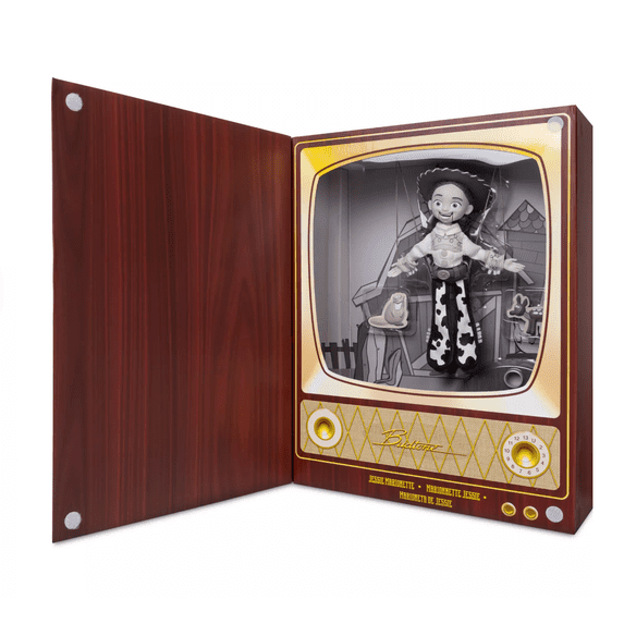 Disney Parks Marionette Toy Story Jessie with Budtone TV Box Stuffed ...