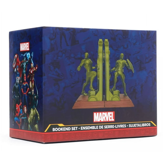 Disney Parks Marvel Avengers Book Ends Set New With Box - Walmart.com
