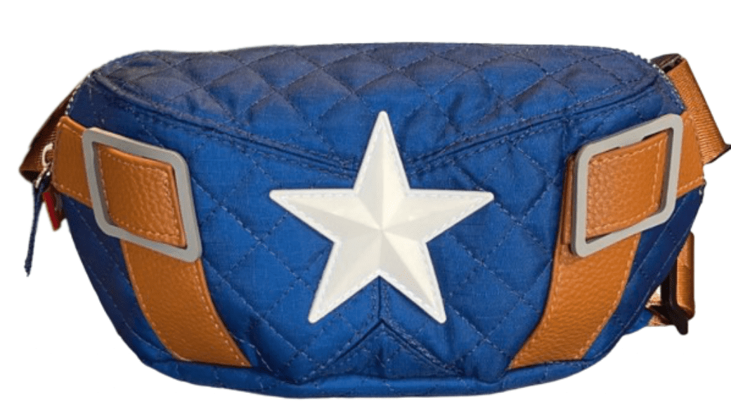 Disney Parks Marvel Captain America Belt Fanny Pack, The First Avenger ...