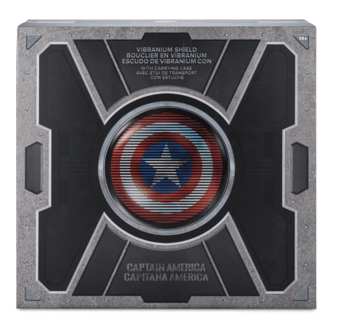 Disney Parks Marvel Captain America Vibranium Shield with Carrying Case ...