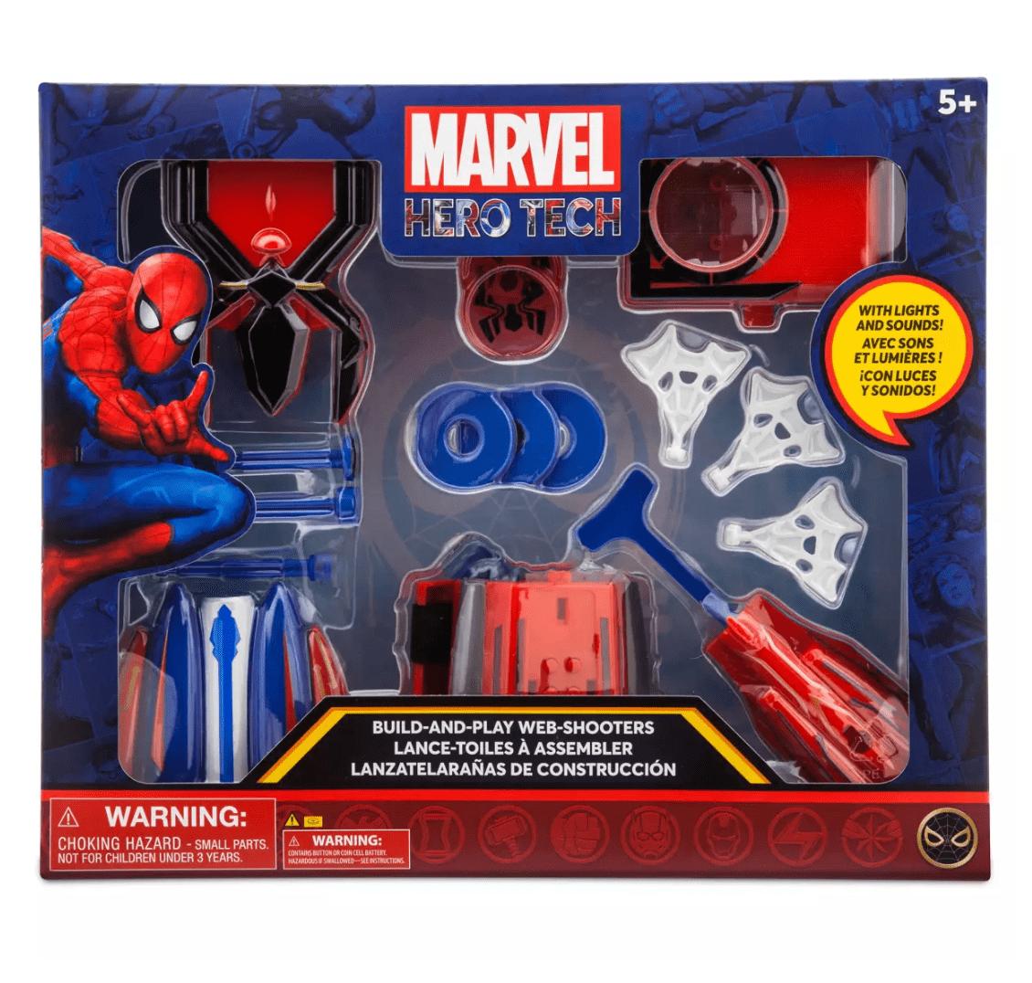Disney Parks Marvel Hero Tech Spider-Man Build-and-Play Web-Shooters New with Box - Walmart.com
