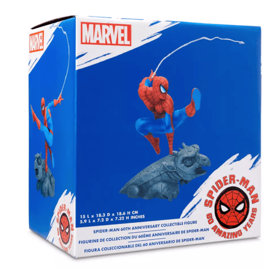 Disney Parks Marvel Spider-Man 60th Anniversary Collectible Figure New ...