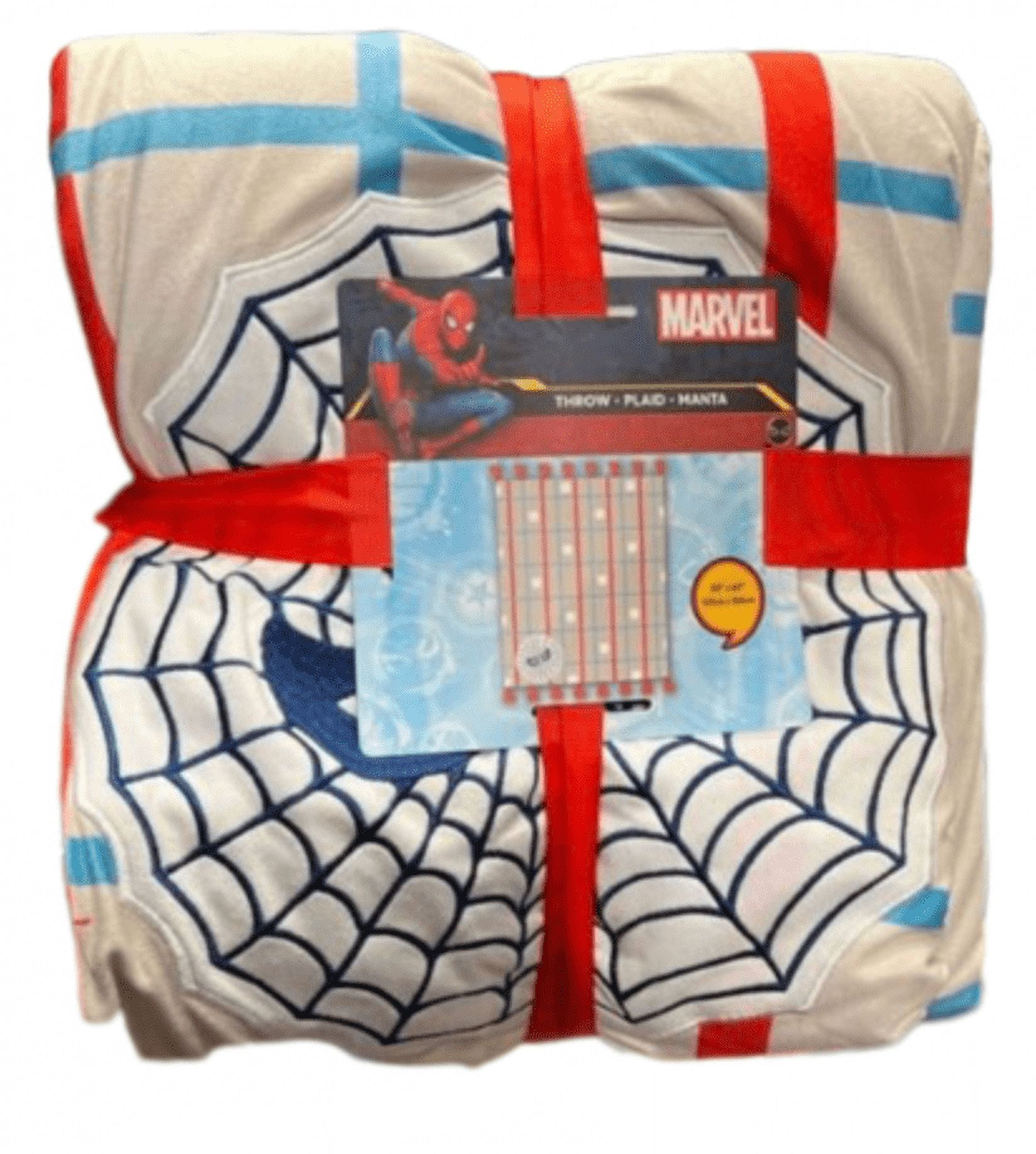 Disney Parks Marvel Spider-Man Throw Plaid Blanket New With Tags ...
