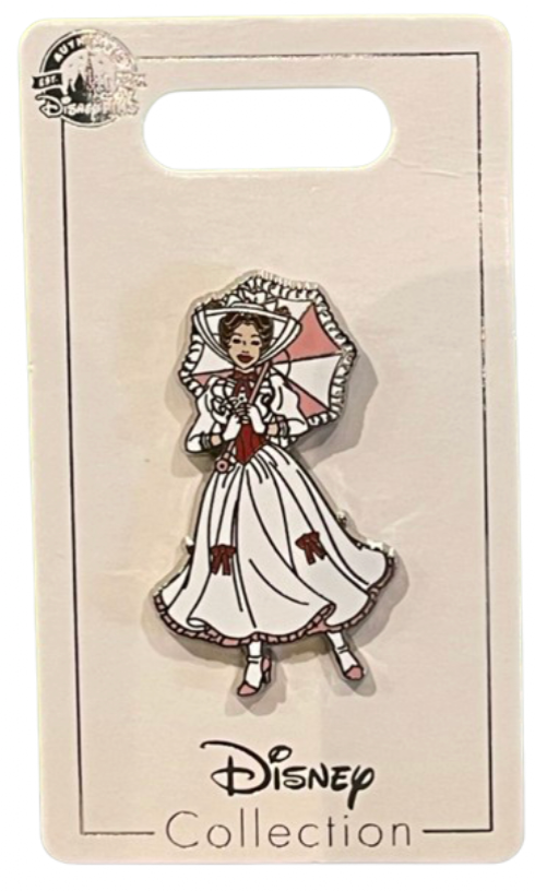 Disney Parks Mary Poppins Julie Andrews Umbrella Pin New With Card ...