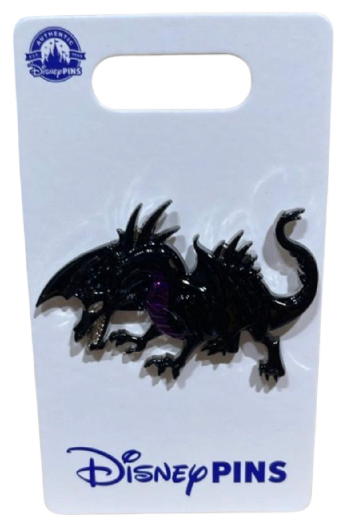 Disney Parks Metallic 3D Sculpted Maleficent Dragon Pin New with Card ...