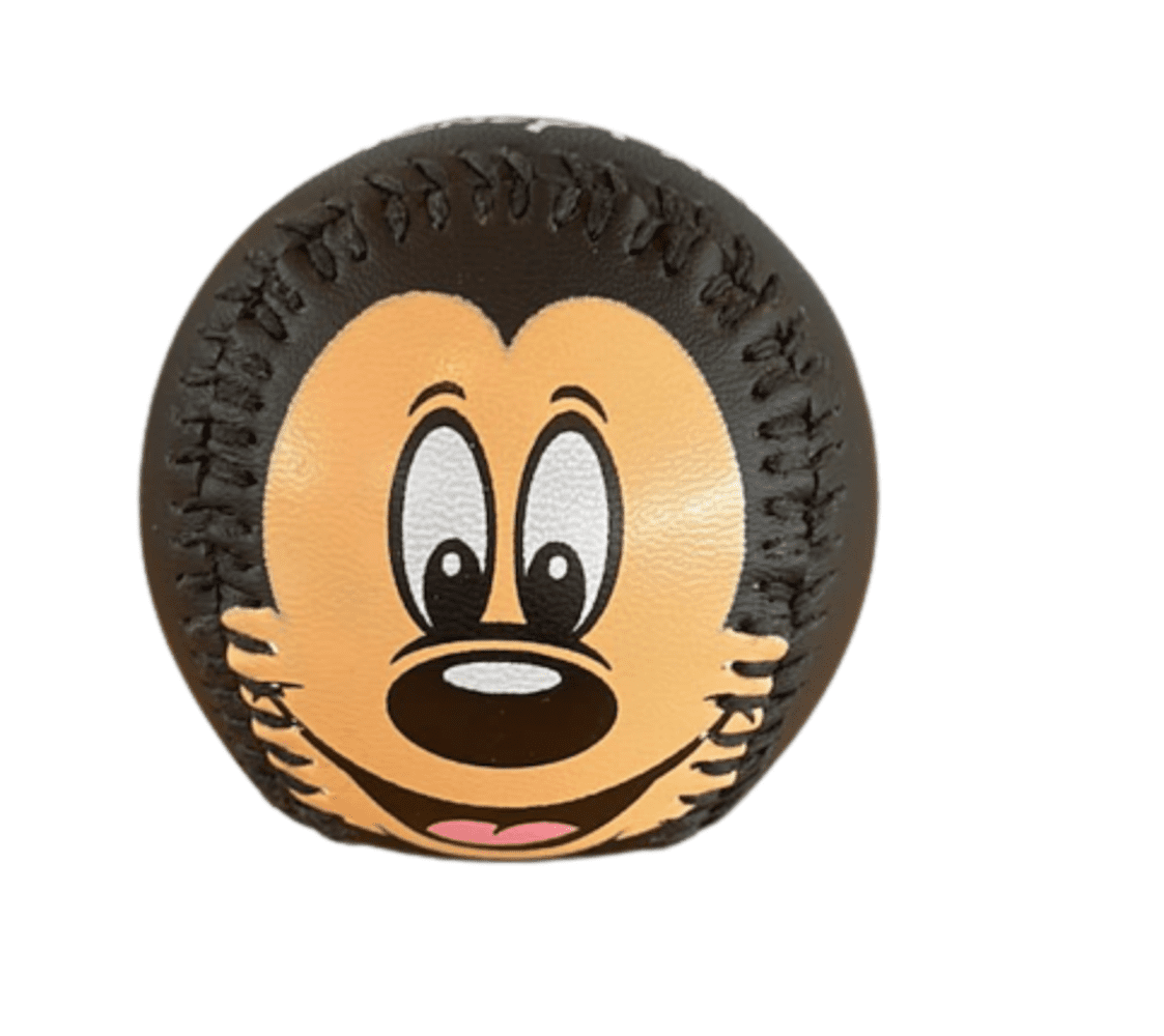 Disney Parks Mickey Big Face Baseball Ball New - Walmart.com